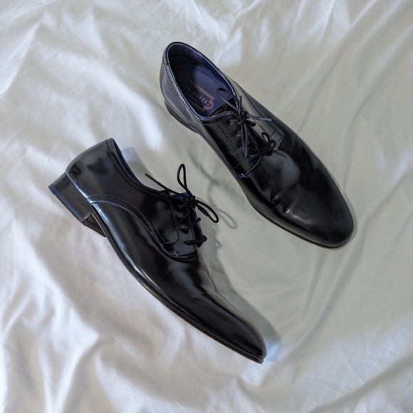 Ted Baker | Shoes | Ted Baker London Billay 2 Leather Black Oxford ...